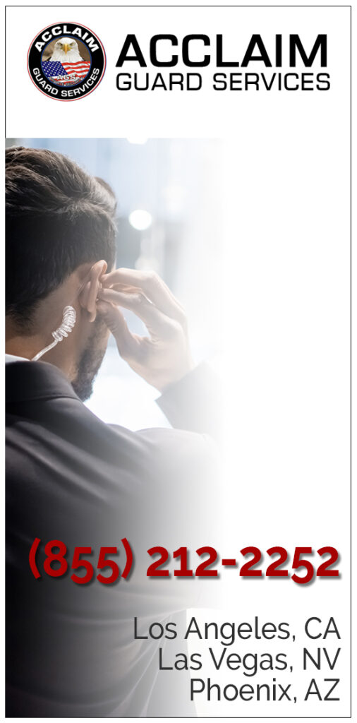 Bodyguard Protection & Security | Acclaim Guard Services